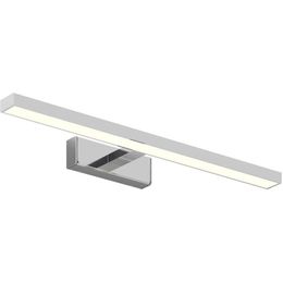Jukka LED-Spiegelleuchte Badezimmer 60 cm - weiß, chrom - LINDBY