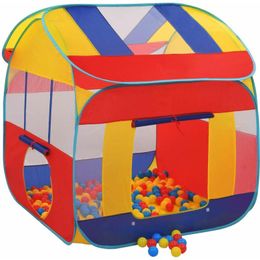 Spielzelt mit 300 Bällen xxl - Mehrfarbig - Prolenta Premium