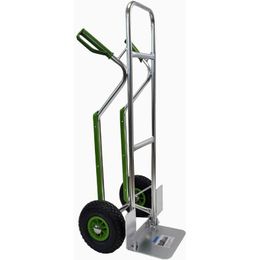 baumarktplus - Aluminium Sackkarre mit Treppenrutsche 200 kg Stapelkarre Transportkarre Alu 6,7 kg Leergewicht