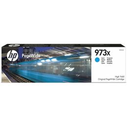 HP 973X Original Druckerpatrone Cyan ca. 7.000 Seiten F6T81AE (F6T81AE) - Hewlett Packard