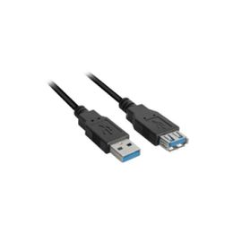 Kabel usb 3.0 Verlängerung 3,0m schwarz (4044951015696) - Sharkoon