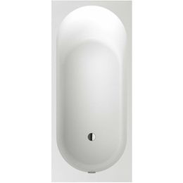 Villeroy & Boch Oberon 2.0 Solo rechteckige Badewanne, Einbau, Quaryl®, 1800 x 800 mm, UBQ181OBR2DV, Farbe: weiß-alpin - UBQ181OBR2DV-01 - Villeroy&boch