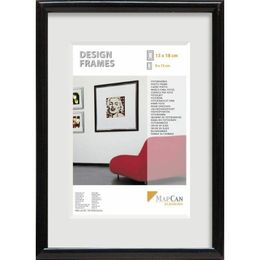 The Wall - Kunststoff Bilderrahmen Design Frames schwarz, 70 x 100 cm Kunststoffrahmen