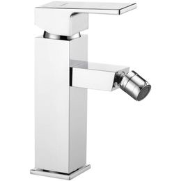 Lomadox Bidet-Armatur Silber ANEMON-30 verchromt - silber