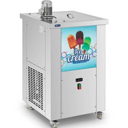 ROYAL CATERING Eismaschine für Eis am Stiel 2 Fomen: 75 + 110 ml 80 St./15 min / 6000 St./Tag