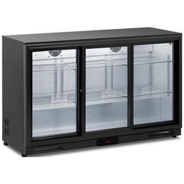 ROYAL CATERING Getränkekühlschrank mit Glastür Kühlschrank für Getränke 318 l schwarz