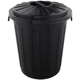 keeeper Multivalenter Mülldose mit geschlossenem, großem, widerstandsfähigem Kunststoff (pp), 23 l, Graphit