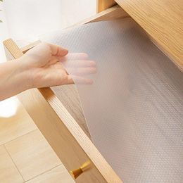 3× Schubladenmatte 50150cm - Schubladen Schutzmatte Antirutschmatte - Matte für Küchenschrank Schrank - Unterlage transparent zuschneidbar - VINGO