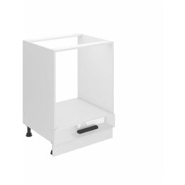 Belini - Unterschrank Küche, Küchenunterschrank 60 cm Breite. sdp Küchenunterschrank ohne Arbeitsplatte. Küchenschrank ohne Tür, mit Schubladen, Weiß