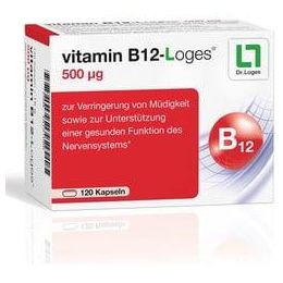 Dr. Loges + Co. GmbH Vitamin B12-Loges 500 μg Kapseln 120 St