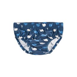 Playshoes Badehose Jungen Gr&ouml;&szlig;e 74/80 blau / marine / wei&szlig;