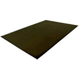 Hochflor-Teppich Carpet City "TOPIA 400" Teppiche Gr. B/L: 200 cm x 290 cm, 21 mm, 1 St., grün (basil) Esszimmerteppiche
