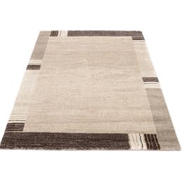 Teppich OCI DIE TEPPICHMARKE "CASTLE FLORA" Teppiche Gr. B/L: 160 cm x 230 cm, 20 mm, 1 St., beige (beige, braun) Esszimmerteppiche