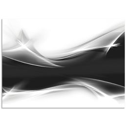 Küchenrückwand Artland "Kreatives Element" Spritzschutzwände Gr. B/H: 90 cm x 65 cm, schwarz Küchendekoration