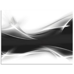 Küchenrückwand Artland "Kreatives Element" Spritzschutzwände Gr. B/H: 80 cm x 60 cm, schwarz Küchendekoration
