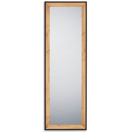 Dekospiegel Mirrors and More "BRANDA" Spiegel Gr. B/H/T: 50 cm x 150 cm x 2,7 cm, dekorative Rahmenoptik, braun (artisan eiche) Dekospiegel