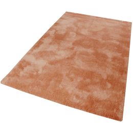 Hochflor-Teppich Esprit "Relaxx" Teppiche Gr. B/L: 160 cm x 230 cm, 25 mm, 1 St., orange (cognac) Esszimmerteppiche