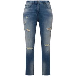 Ulla Popken Jeans Damen Gr&ouml;&szlig;e 32/34 blue denim