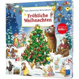 Mein allererstes Wimmelbuch: Fröhliche Weihnachten - Sibylle Schumann, Pappband