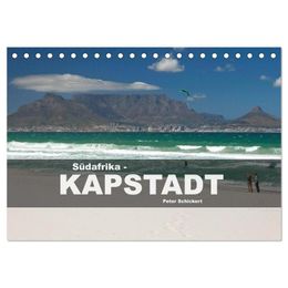 Südafrika - Kapstadt (Tischkalender 2025 DIN A5 quer), Calvendo Monatskalender