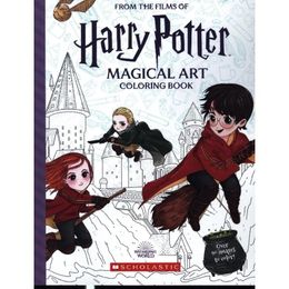Harry Potter: Magical Art Coloring Book - Cala Spinner, Kartoniert (TB)