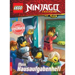 Ameet LEGO® NINJAGO® - Mein Hausaufgabenheft, Kartoniert (TB)