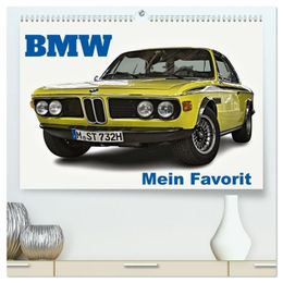 Calvendo BMW Mein Favorit (hochwertiger Premium Wandkalender 2025 DIN A2 quer), Kunstdruck in Hochglanz