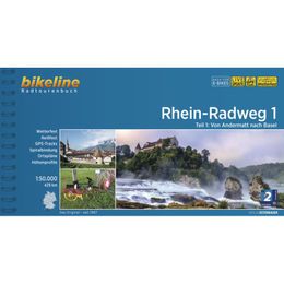 Esterbauer Rhein-Radweg / Rhein-Radweg 1, Kartoniert (TB)