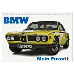 BMW Mein Favorit (Tischkalender 2025 DIN A5 quer), Calvendo Monatskalender