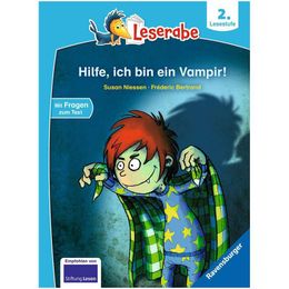 RAVENSBURGER VERLAG Hilfe, ich bin ein Vampir! - Leserabe 2. Klasse - Erstlesebuch für Kinder ab 7 Jahren - Susan Niessen, Gebunden