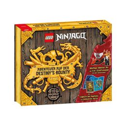 Ameet LEGO® NINJAGO® - Abenteuer auf der Destiny's Bounty, m. Minifigur u. Legosteinen, Gebunden