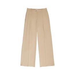 Tom Tailor Pleat-Front Pants 'Lea' female Beige size 38