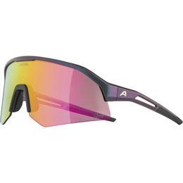 Alpina SONIC HR Q-LITE Brille in black-purple metallic matt