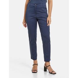 Gerry Weber Stoffhose Schlichte Chino mit Saumschlitzen