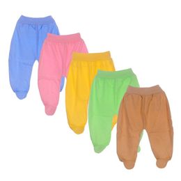 Schlupfhose Babyhose Baby Hosen mit Fuß 50 56 62 68 74 80 86 aus reiner Baumwolle