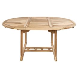 SAM® Gartenmöbel Set 5tlg Teak Gartentisch ausziehbar 120-170 cm BORNEO/MORENO