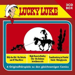 Lucky Luke - 3-CD Hörspielbox.Box.2,3 Audio-CD - Lucky Luke (Hörbuch)