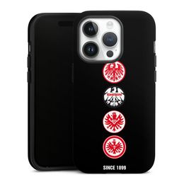 DeinDesign iPhone 14 Pro Handy Panzer Handyh&uuml;lle robuste Outdoor H&uuml;lle Schutzh&uuml;lle matt Eintracht Frankfurt Soccer Sge Tough Case