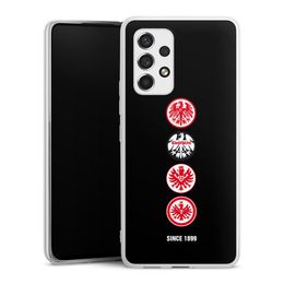 DeinDesign Galaxy A53 5G Handy Silikon H&uuml;lle Case transparent Handyh&uuml;lle Sge Soccer Eintracht Frankfurt Silikon Case