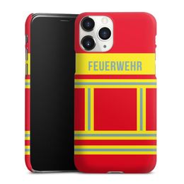 DeinDesign iPhone 11 Pro Handy Premium Case Smartphone Handyh&uuml;lle Schutzh&uuml;lle matt Fire Fighters Fire Fighter Life Saver Premium Case