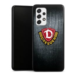 DeinDesign Galaxy A53 5G Handy Silikon H&uuml;lle Case schwarz Handyh&uuml;lle Sg Dynamo Dresden Official Licensed Product Sgd