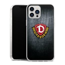 DeinDesign iPhone 13 Pro Max Handy Silikon H&uuml;lle Case transparent Handyh&uuml;lle Sgd Official Licensed Product Sg Dynamo Dresden Silikon Case
