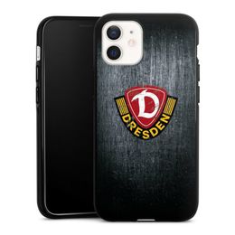 DeinDesign iPhone 12 Handy Silikon H&uuml;lle Case schwarz Handyh&uuml;lle Sgd Official Licensed Product Sg Dynamo Dresden