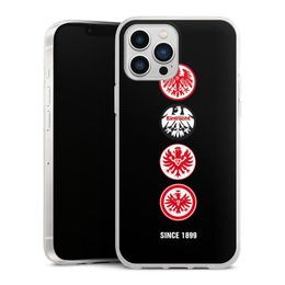 DeinDesign iPhone 13 Pro Max Handy Silikon H&uuml;lle Case transparent Handyh&uuml;lle Eintracht Frankfurt Soccer Sge Silikon Case