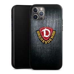 DeinDesign iPhone 12 Pro Handy Silikon H&uuml;lle Case schwarz Handyh&uuml;lle Sgd Official Licensed Product Sg Dynamo Dresden