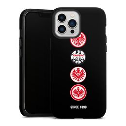 DeinDesign iPhone 13 Pro Max Handy Panzer Handyh&uuml;lle robuste Outdoor H&uuml;lle Schutzh&uuml;lle matt Eintracht Frankfurt Soccer Sge Tough Case