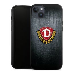 DeinDesign iPhone 14 Plus Handy Silikon H&uuml;lle Case schwarz Handyh&uuml;lle Sgd Official Licensed Product Sg Dynamo Dresden