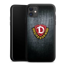 DeinDesign iPhone 11 Handy Premium Silikon H&uuml;lle Handyh&uuml;lle schwarz Case Sgd Official Licensed Product Sg Dynamo Dresden Silikon Premium Case