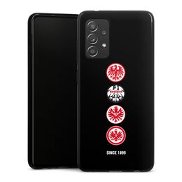DeinDesign Galaxy A52s 5G Handy Silikon H&uuml;lle Case schwarz Handyh&uuml;lle Sge Eintracht Frankfurt Soccer