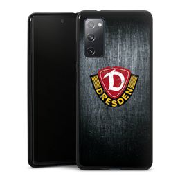 DeinDesign Galaxy S20 FE Handy Silikon H&uuml;lle Case schwarz Handyh&uuml;lle Sg Dynamo Dresden Official Licensed Product Sgd